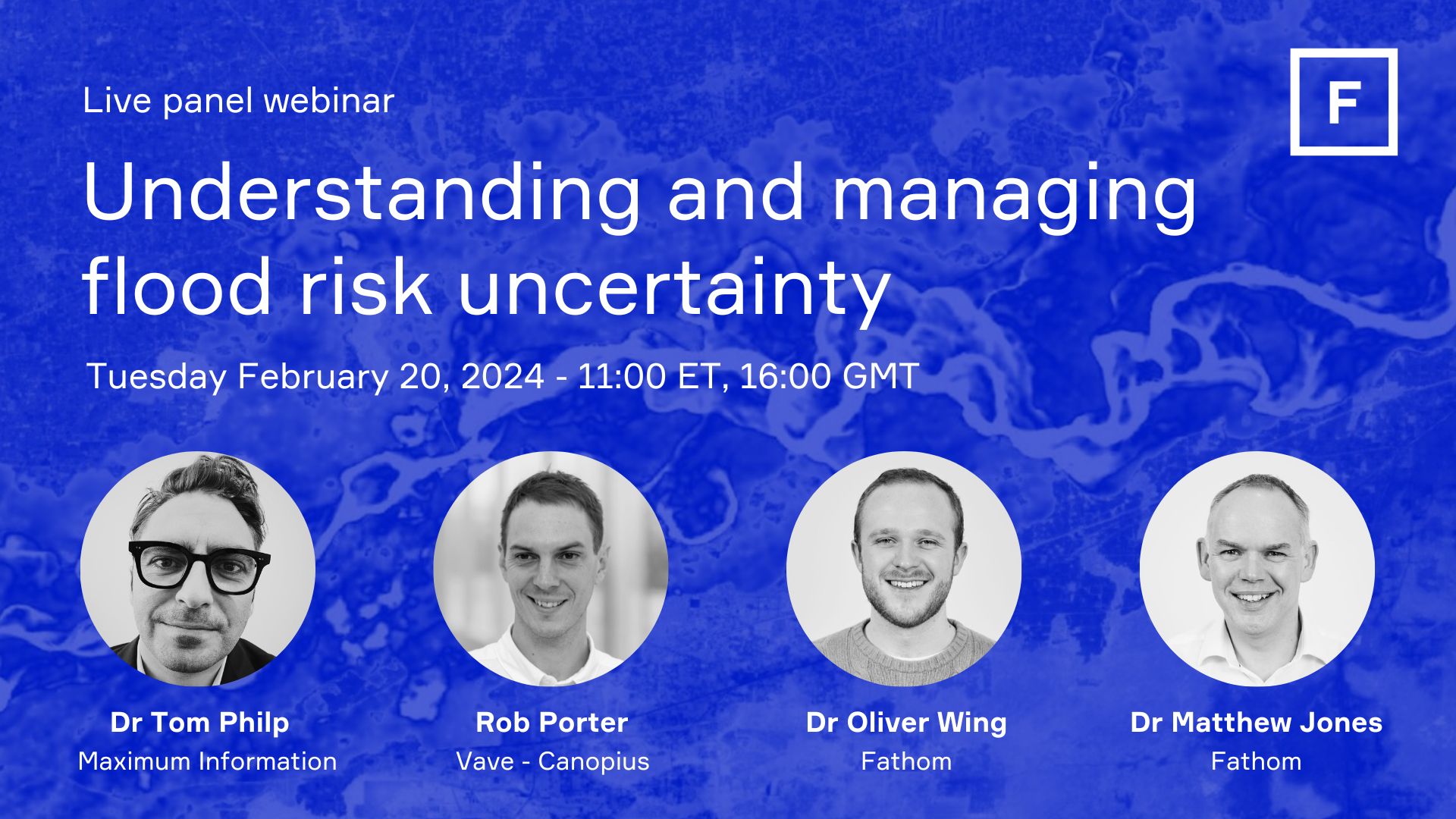 Understanding & Managing Flood Risk Uncertainty Webinar