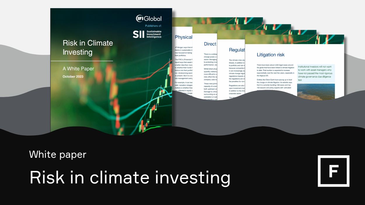 Climate Risk in Banking: Threats & Opportunities | Fathom & IFI Global