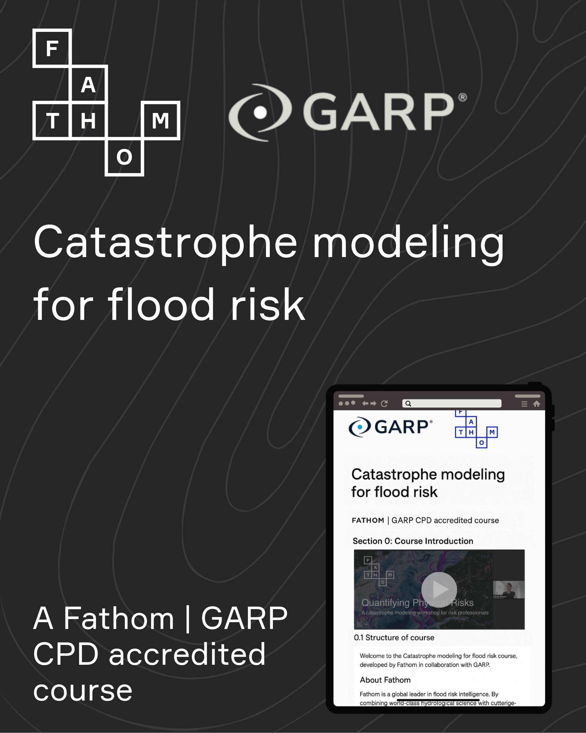 Natural catastrophe modeling masterclass - Fathom